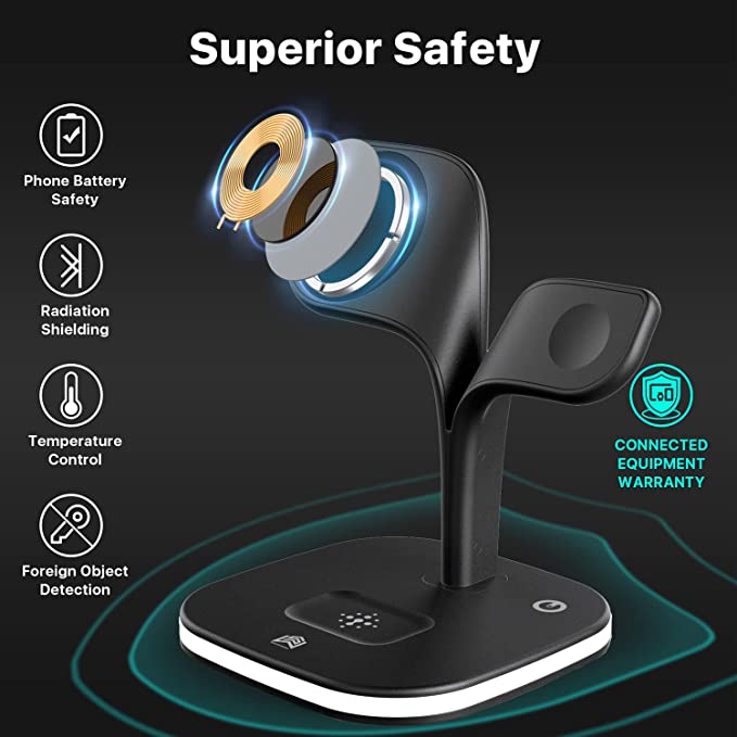 Bloom Charge™ - Best MagSafe iPhone 14 Pro Wireless Charger – Gravgoods