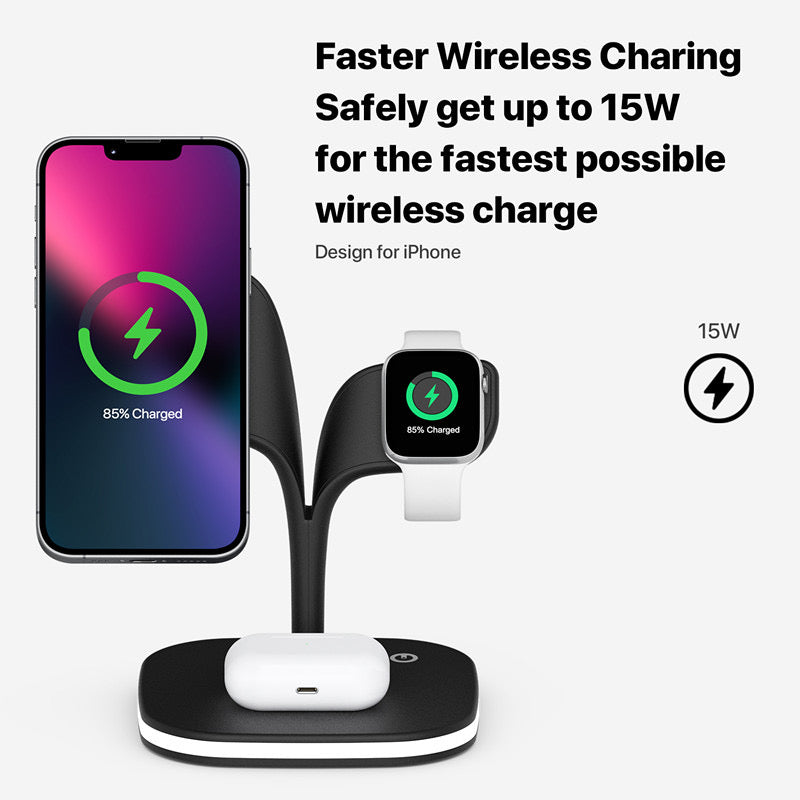 Bloom Charge™ - Best MagSafe iPhone 14 Pro Wireless Charger – Gravgoods